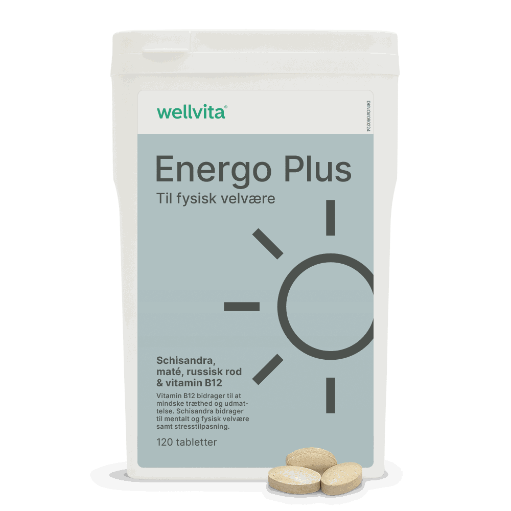 Energo Plus - Vitaminer mod træthed til kvinder – Wellvita